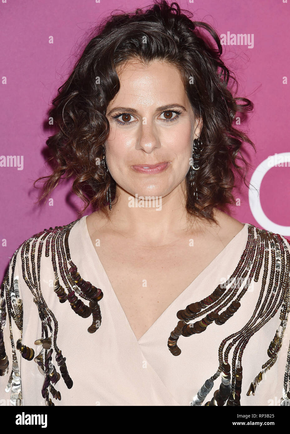 BEVERLY HILLS, CA - FEBRUARY 19: Beth Morgan arrives at the 21st CDGA ...