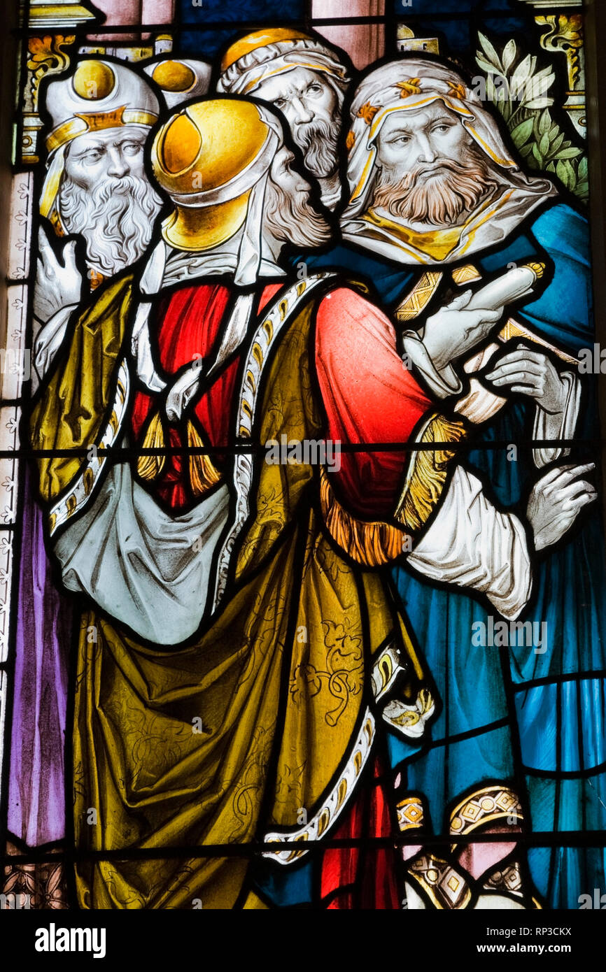 Purple Martin Mosaic Window