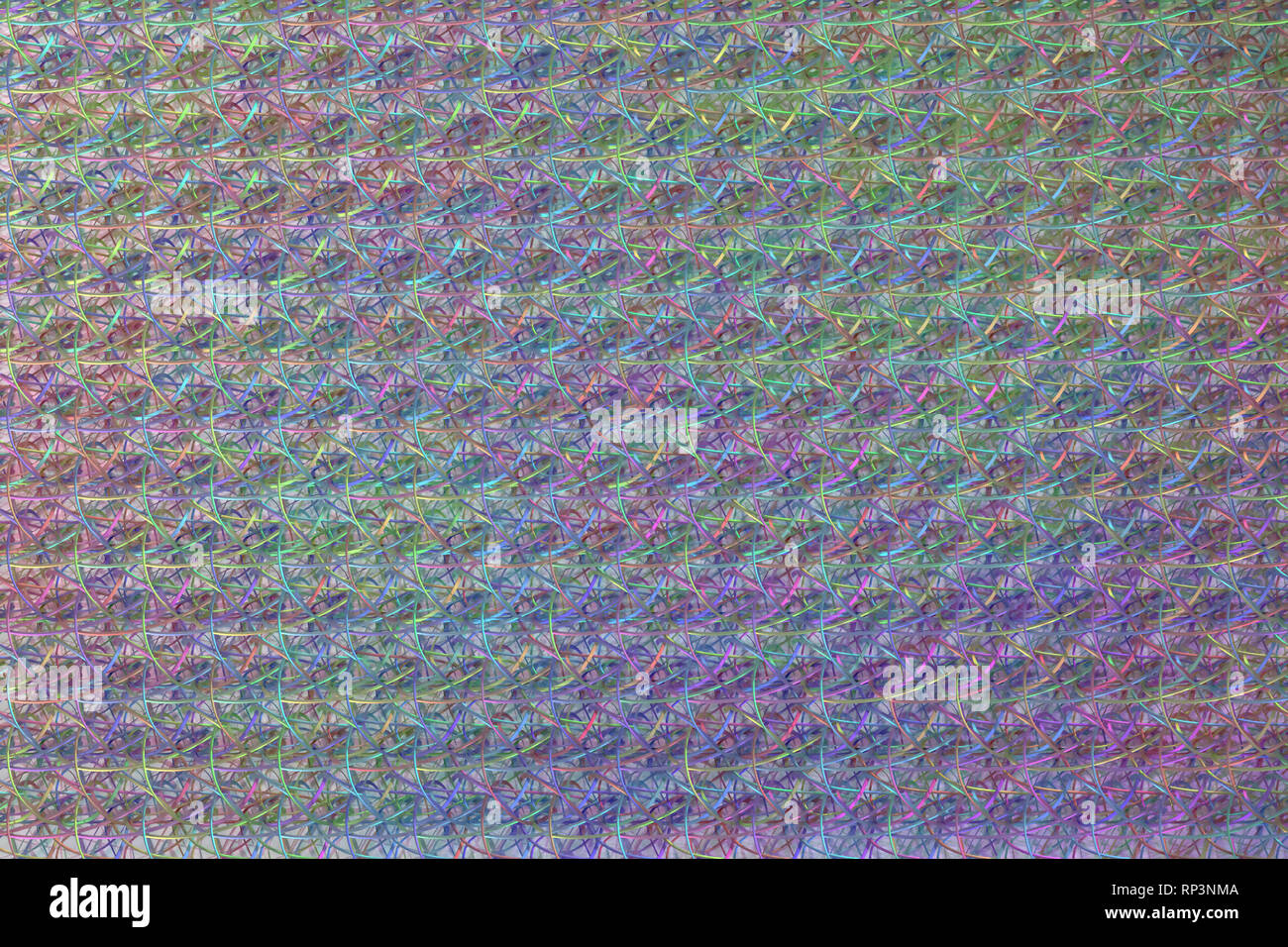 CGI composition, geometric, string mats. Decorative, illustrations. For ...