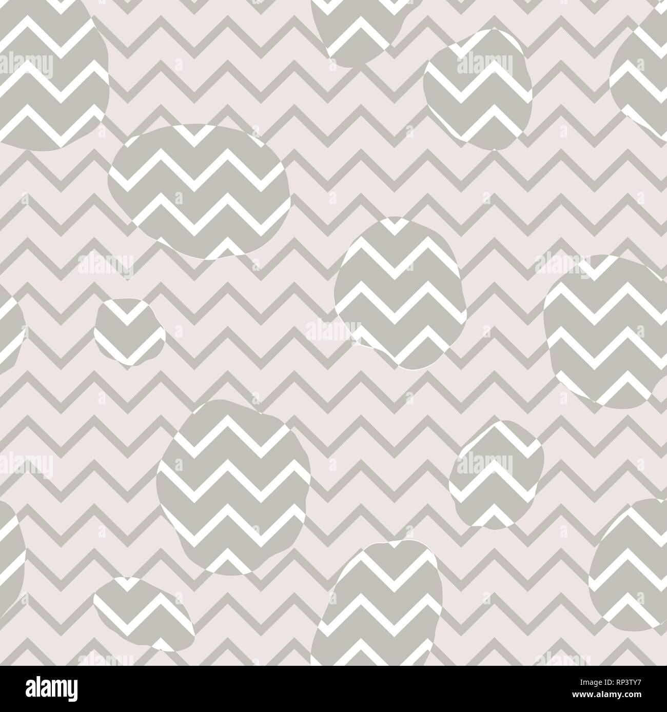Abstact Seamless Pattern Zig Zag Line And Dot Texture Diagonal Line