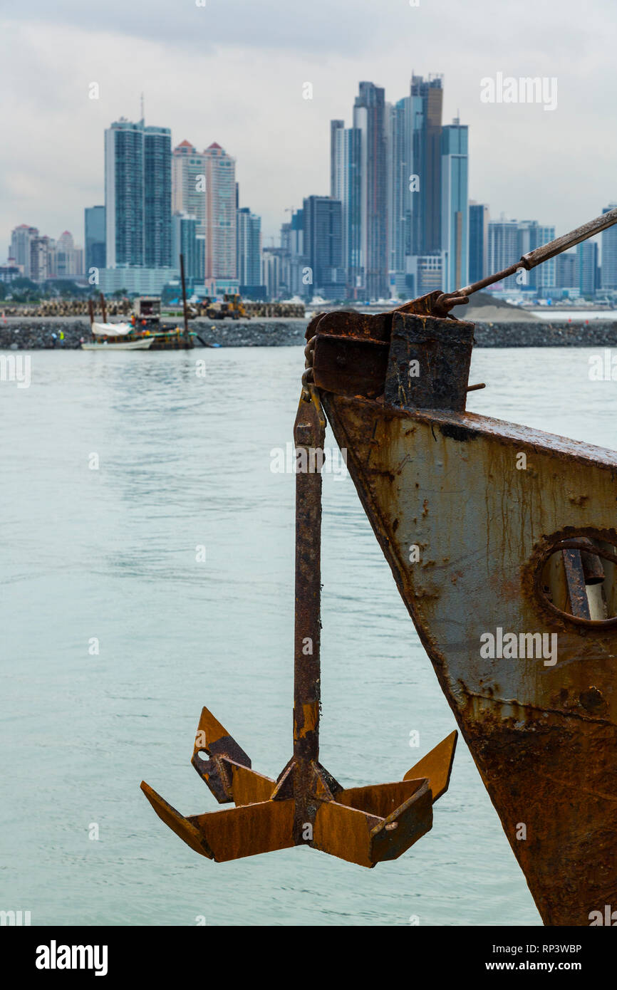 Skyline, Panama City, Panama, Central America, America Stock Photo - Alamy