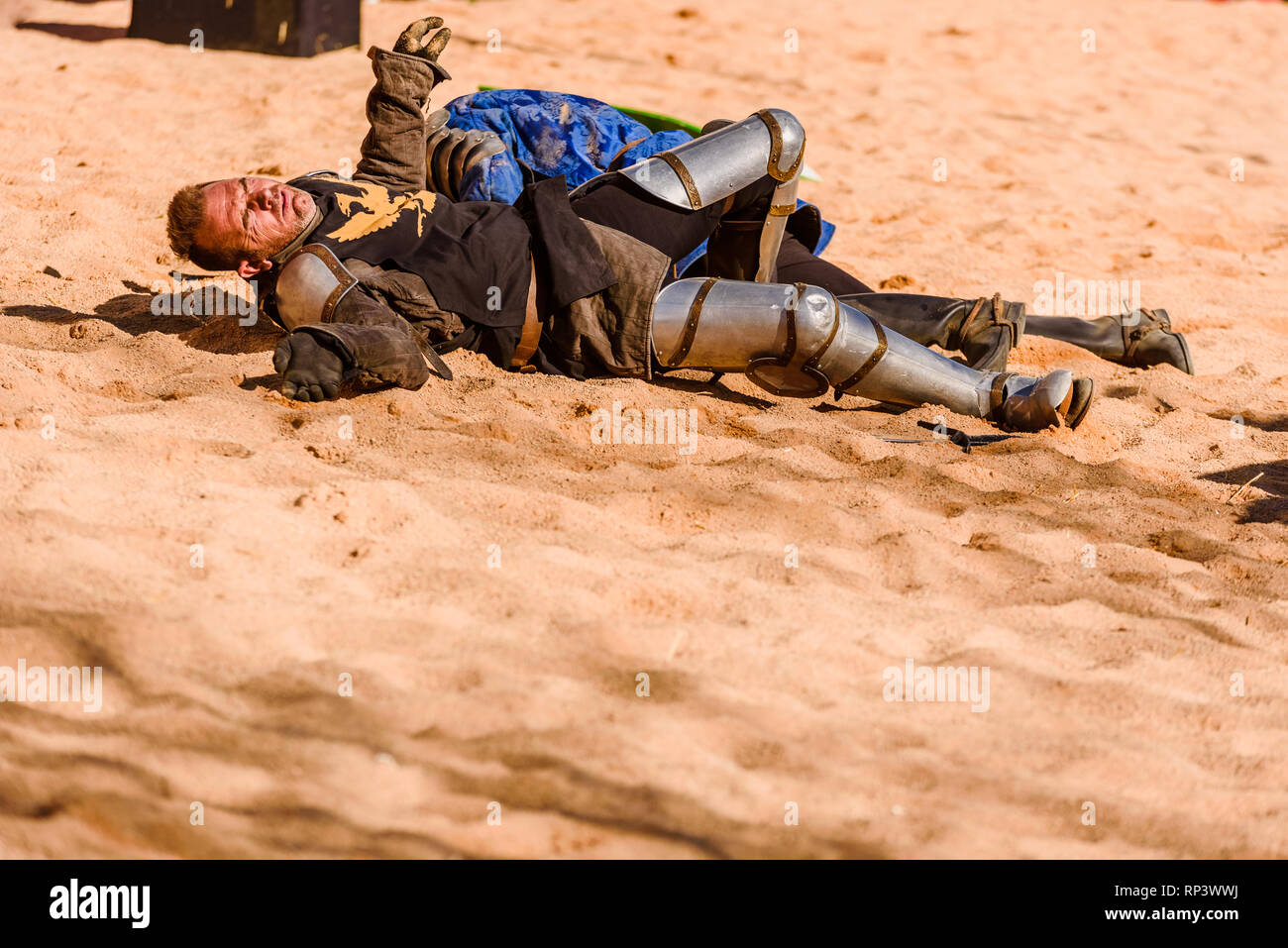 Dead body lying down on grass hi-res stock photography and images - Alamy