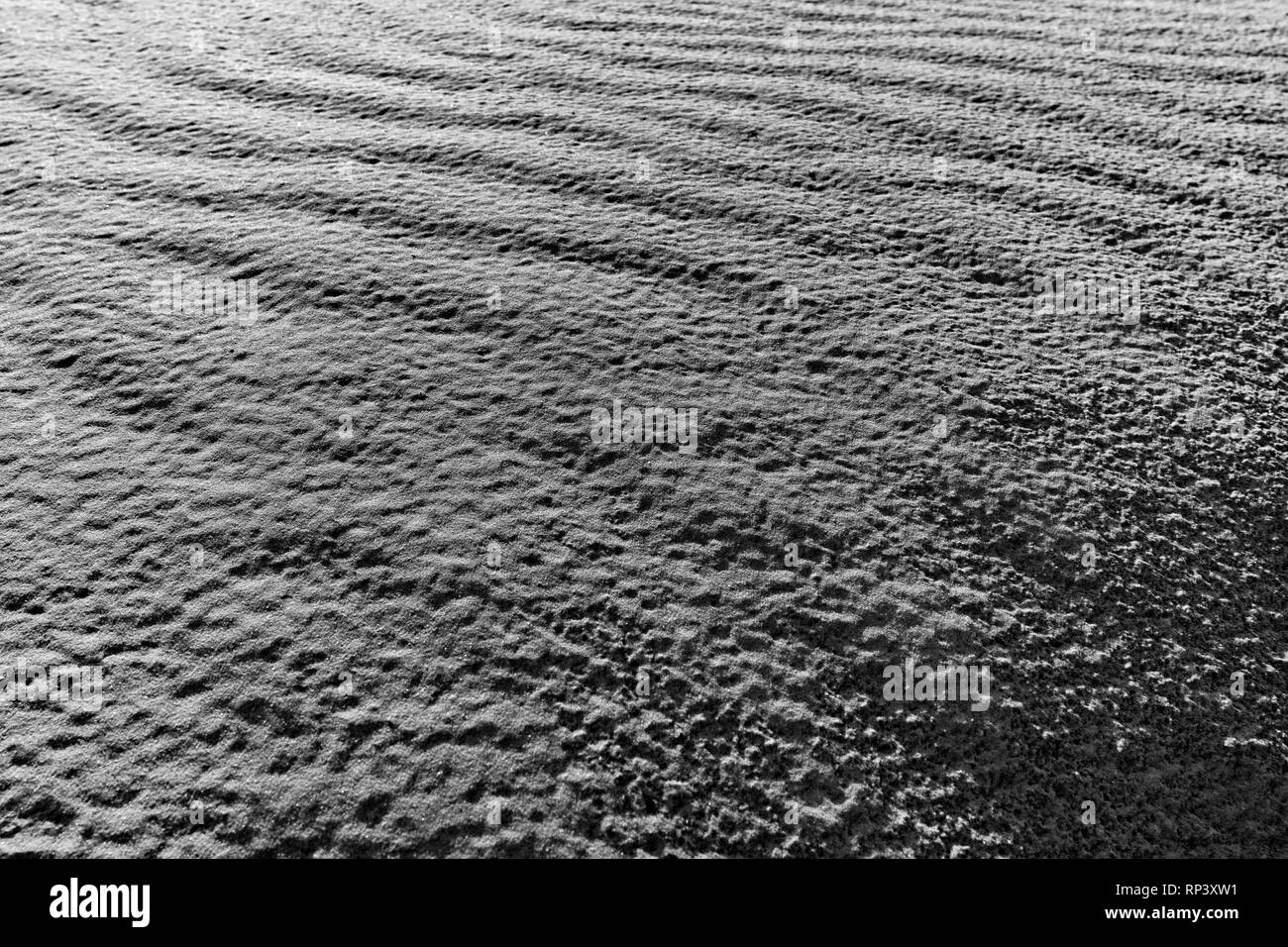 Silver light grey fine sand texture background close up copy space ...