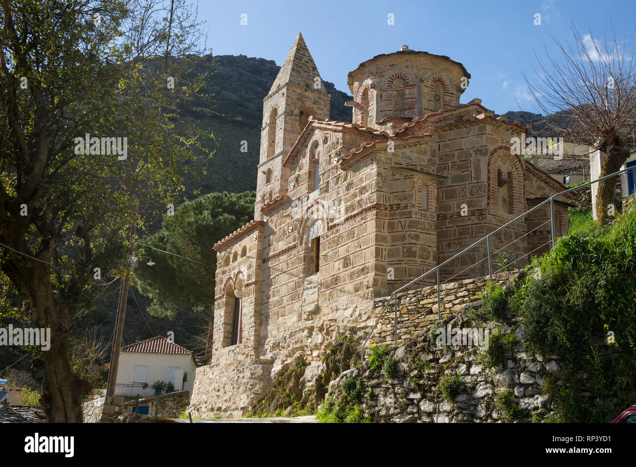 Church of St Peter, Kastania, Greece Stock Photo - Alamy