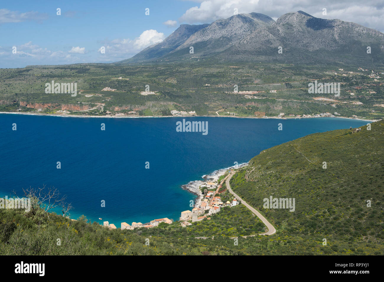 Limeni village hi-res stock photography and images - Alamy