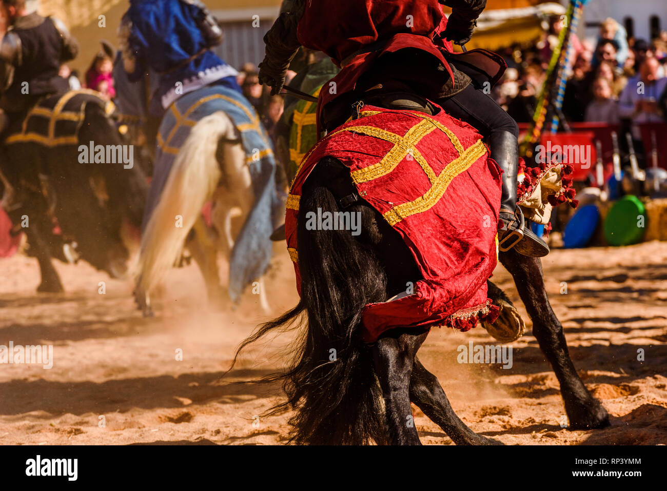 Horse's legs galloping close up hi-res stock photography and images - Alamy