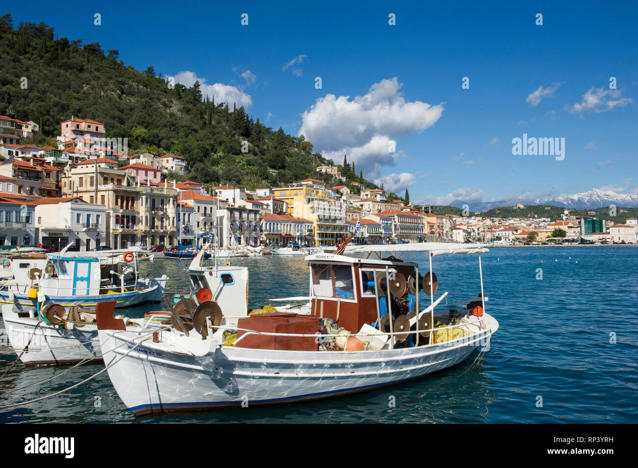 Gythio harbour hi-res stock photography and images - Alamy