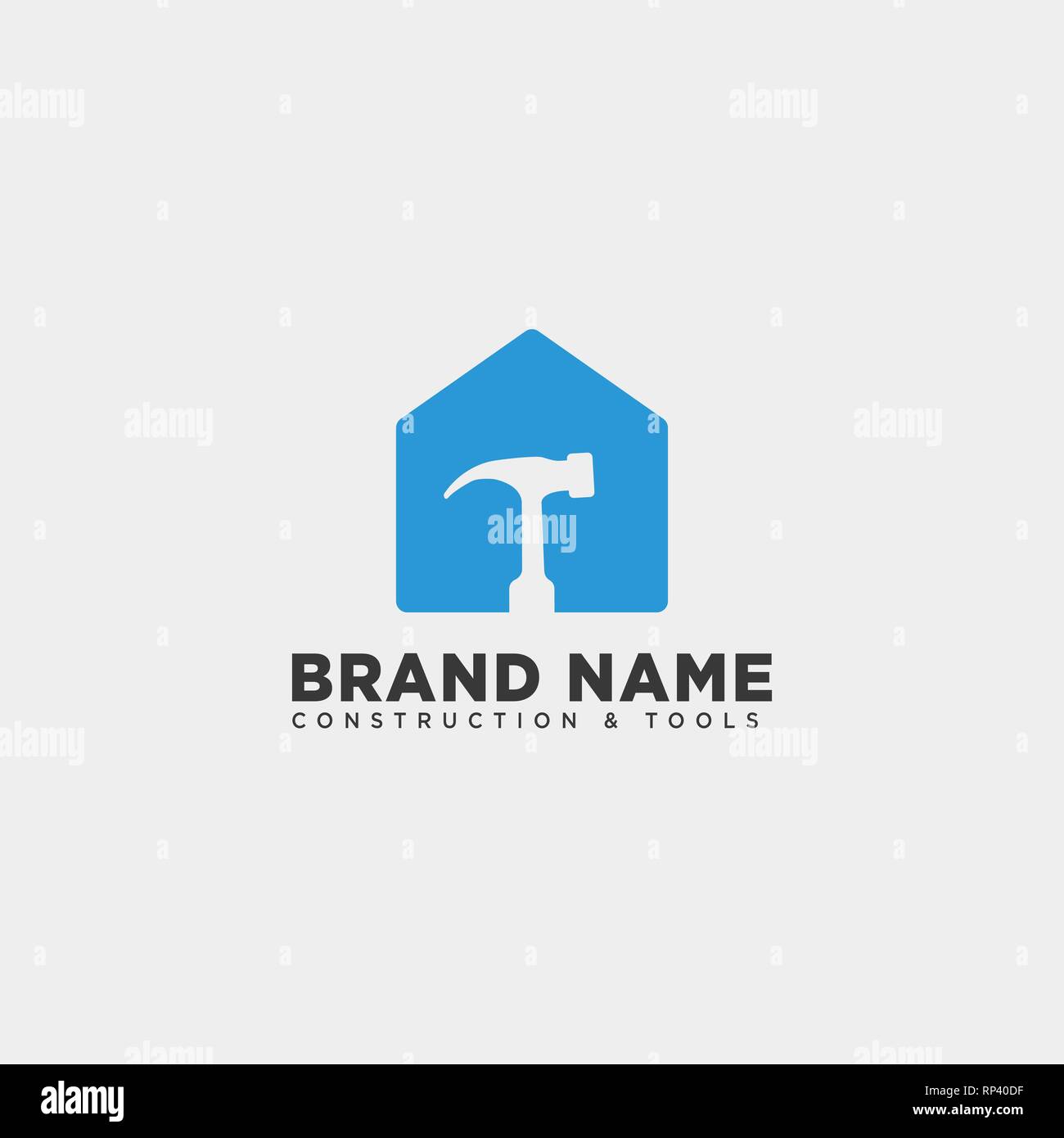 construction tools logo template vector illustration icon element ...