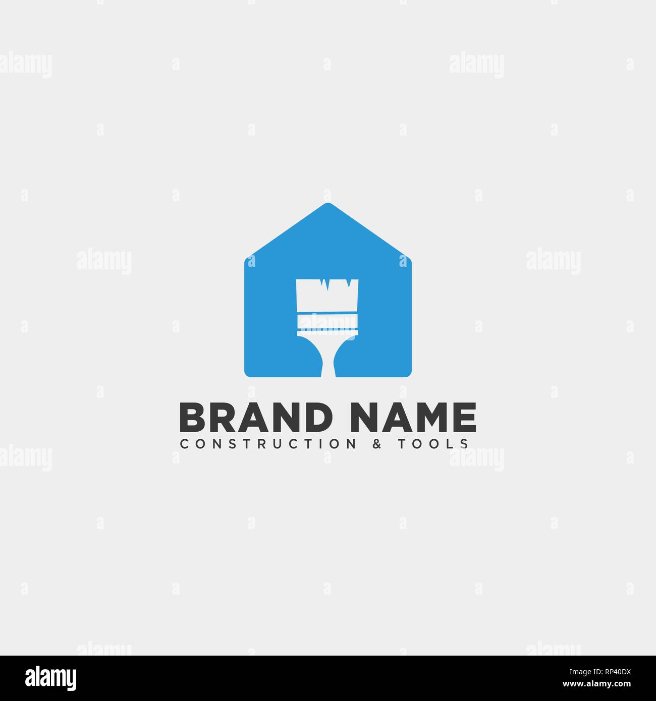 construction tools logo template vector illustration icon element ...