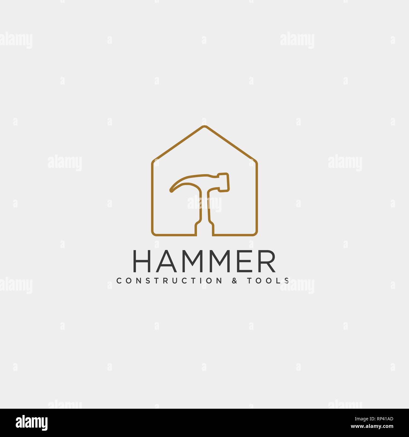 construction tools logo template vector illustration icon element ...