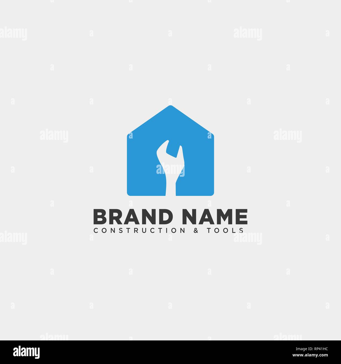 construction tools logo template vector illustration icon element ...