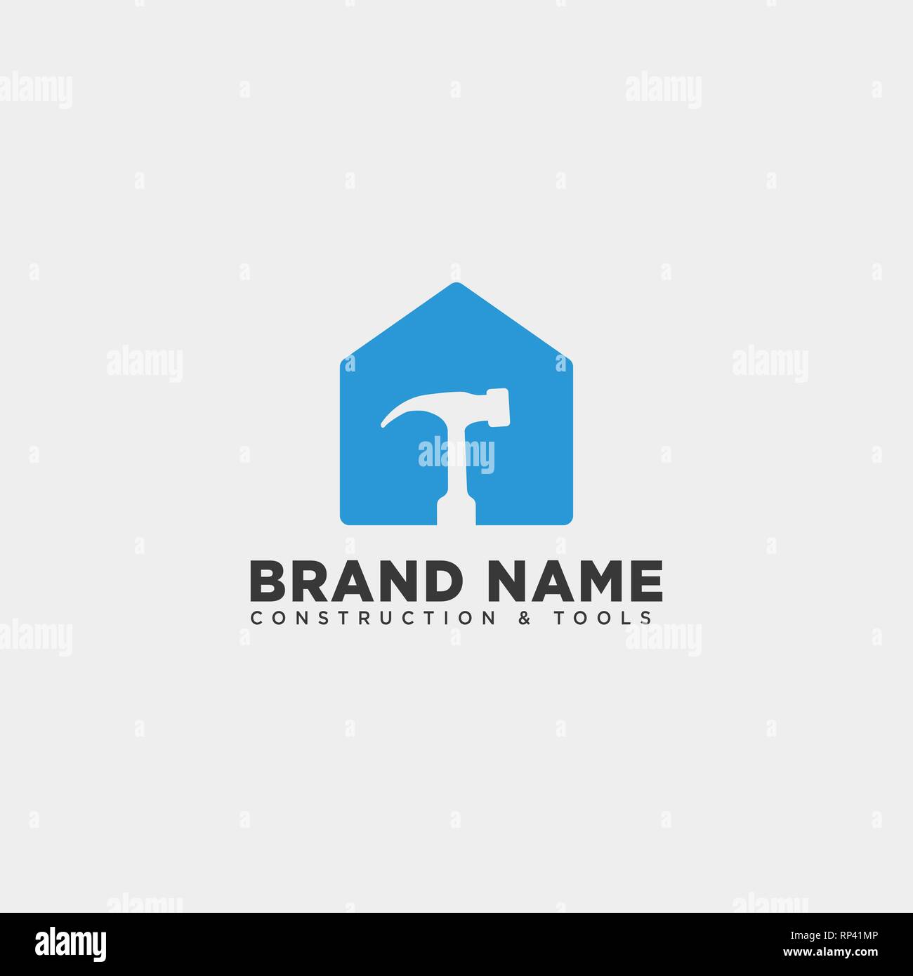construction tools logo template vector illustration icon element ...