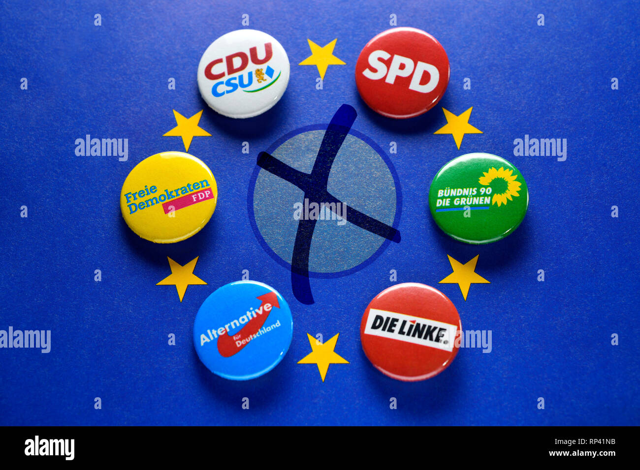 Parteien deutschland logos hi-res stock photography and images - Alamy