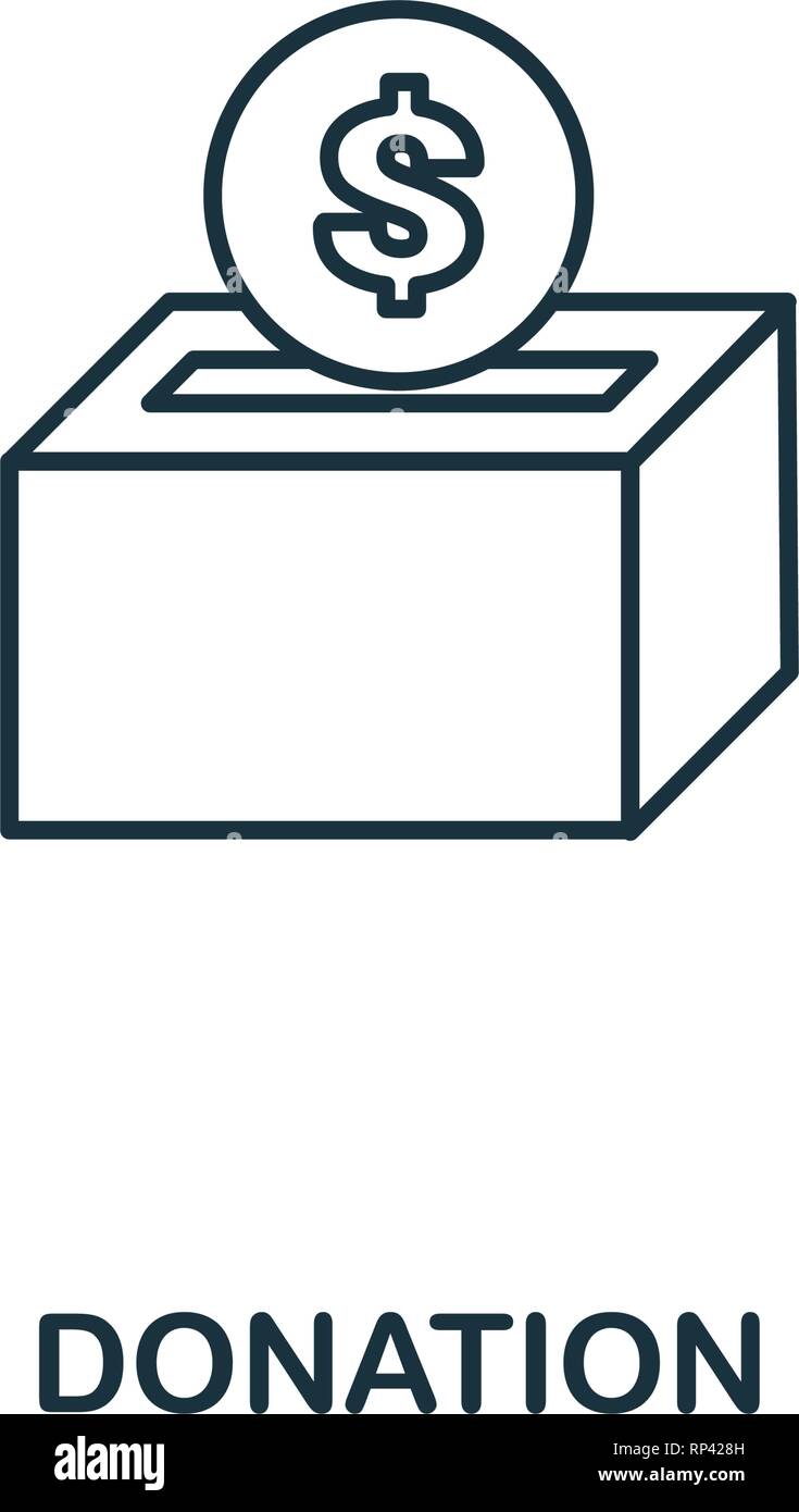 Donation icon hi-res stock photography and images - Alamy