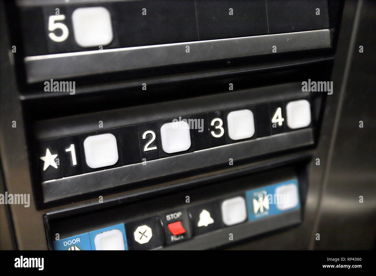 Elevator lift buttons interior hi-res stock photography and images - Alamy