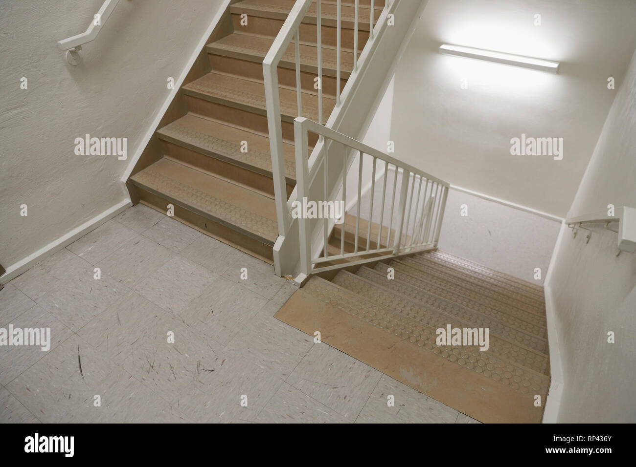 Steel fire escape stairs hi-res stock photography and images - Alamy