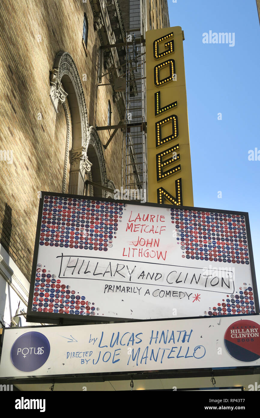 John golden theater hi-res stock photography and images - Alamy