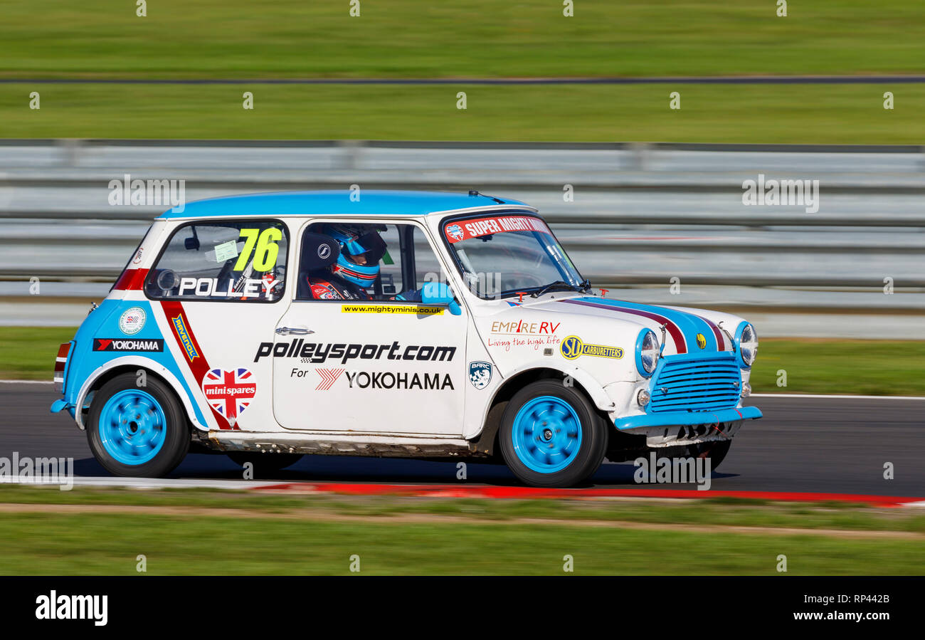 Jo Polley in the Super MIghty Minis Championship race entrant at the ...