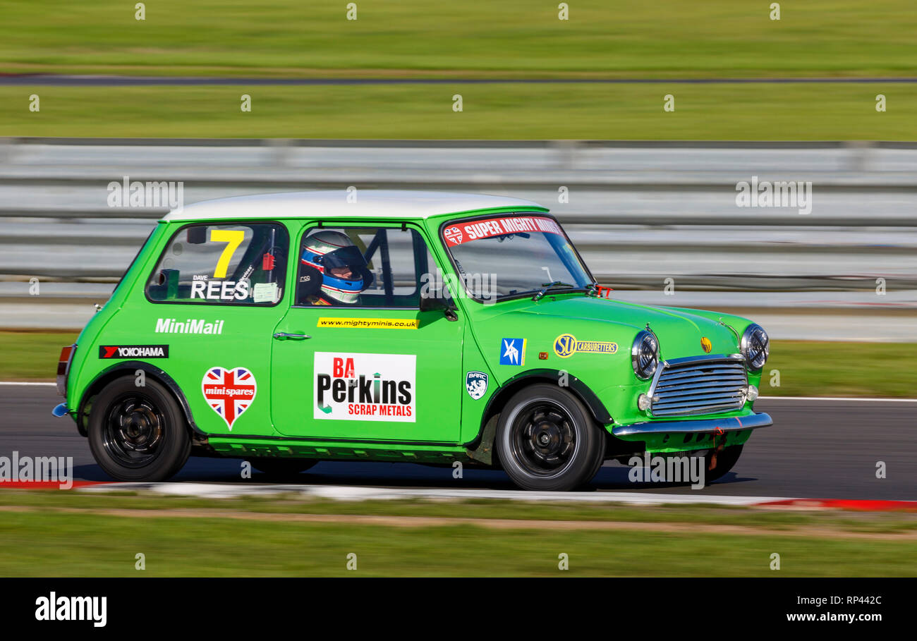 Dave Rees in the Super Mighty Minis Championship race entrant at the ...