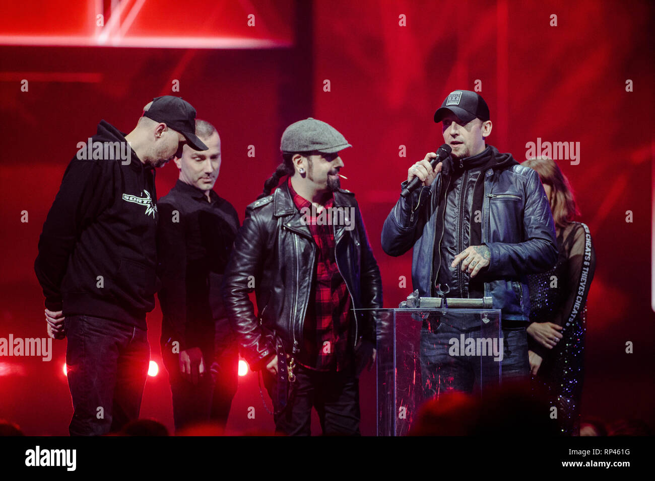 Denmark, Copenhagen - November 11, 2017. The Danish band Volbeat ...