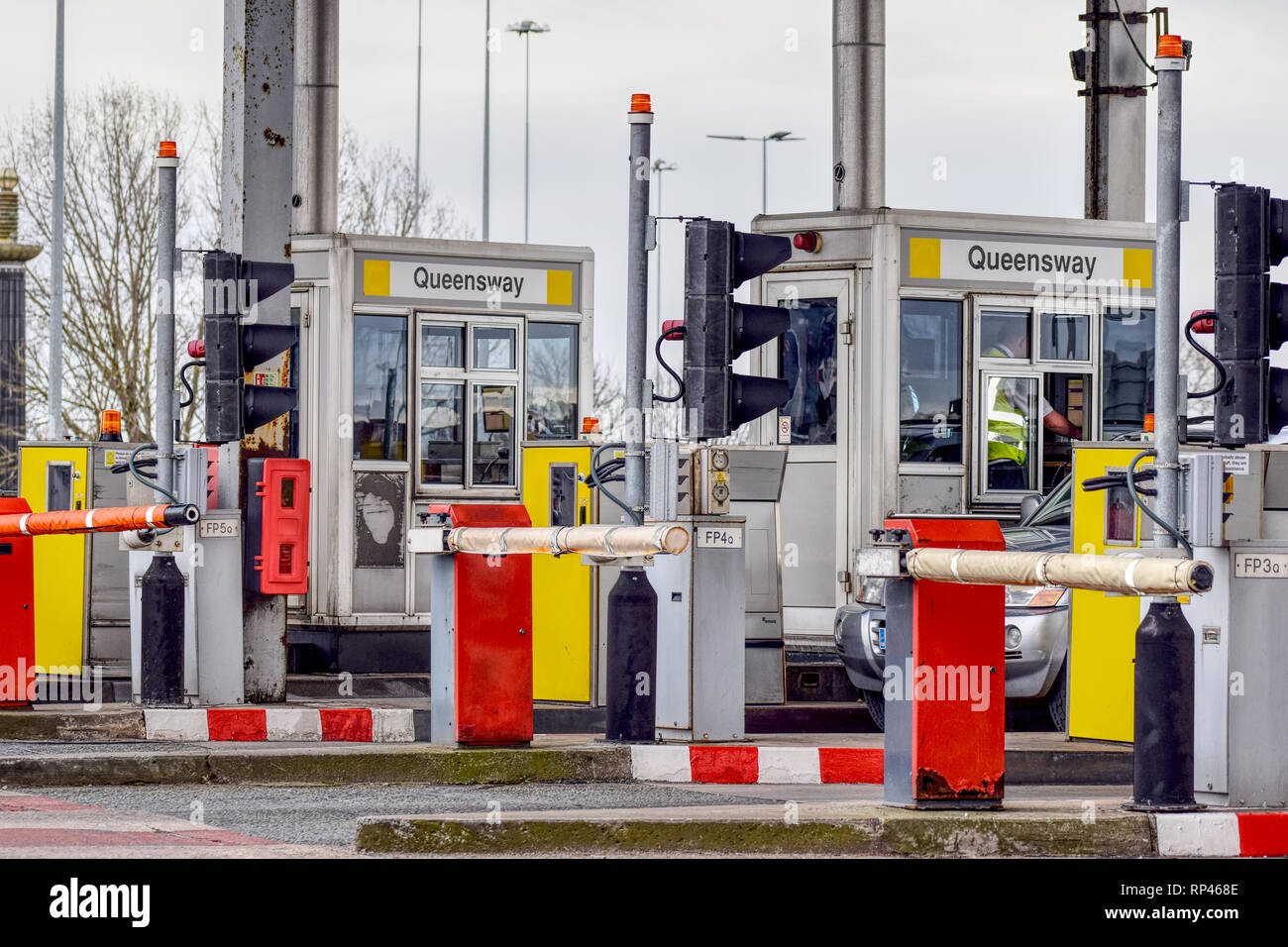 Birkenhead Tunnel Booth Stock Photo - Alamy
