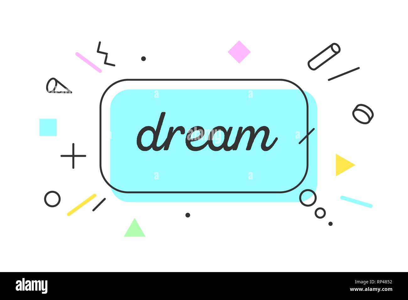 Dream icon hi-res stock photography and images - Alamy