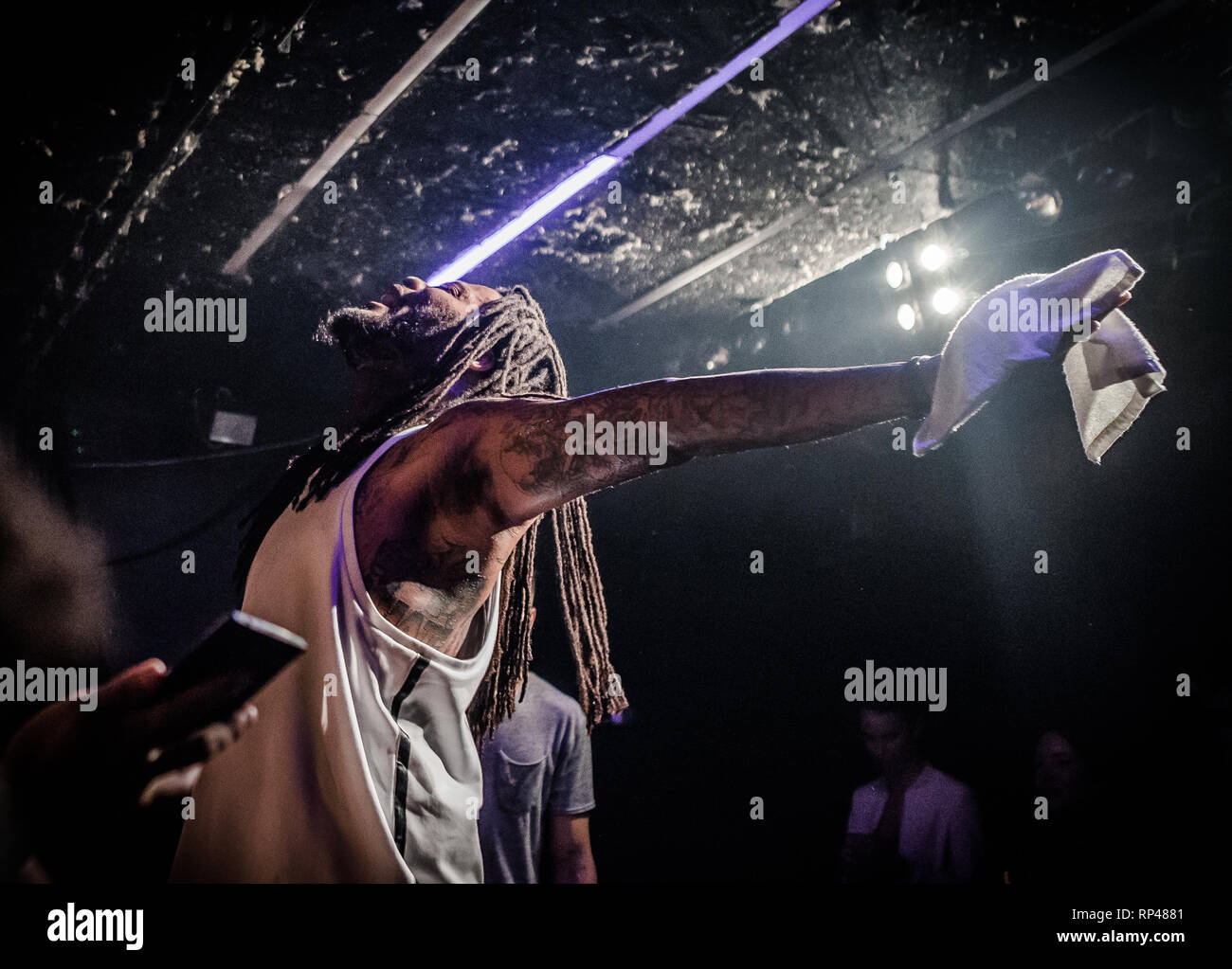 The American rapper Waka Flocka Flame performs a live concert at Rust ...