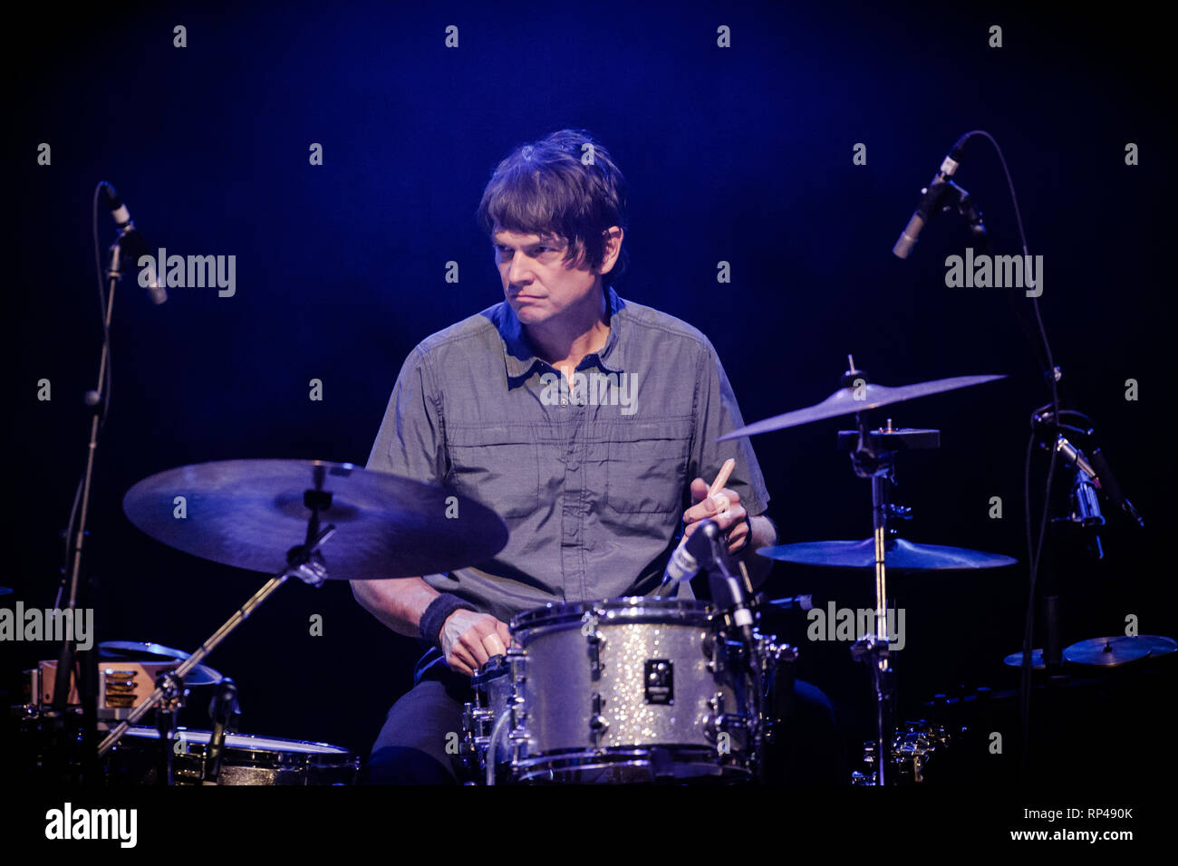 The American alternative rock band Wilco performs a live concert at DR ...
