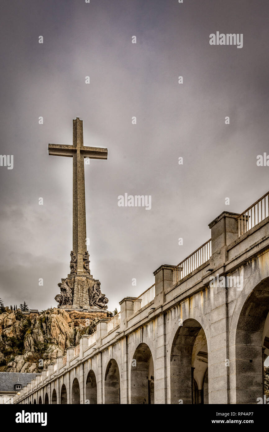 Francos tomb at valle de caidos hi-res stock photography and images - Alamy