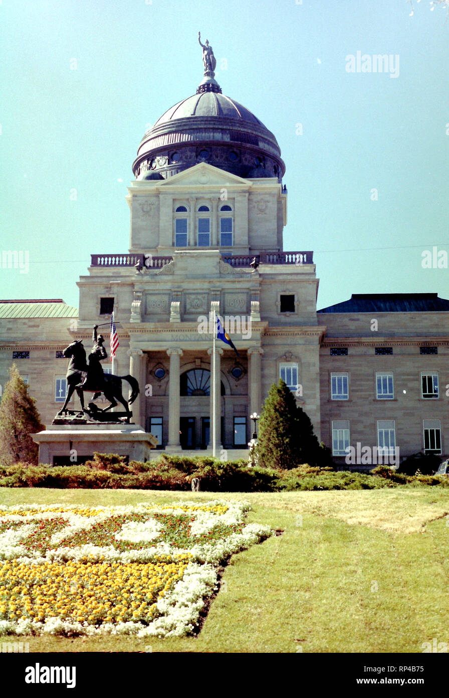 Montana State Capitol ,Helena, USA Stock Photo - Alamy