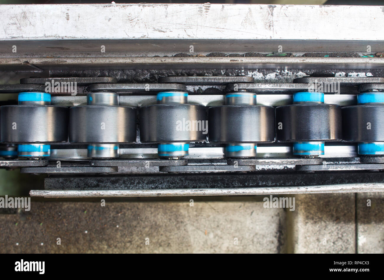 Conveyor belt, production line of the factory Stock Photo - Alamy