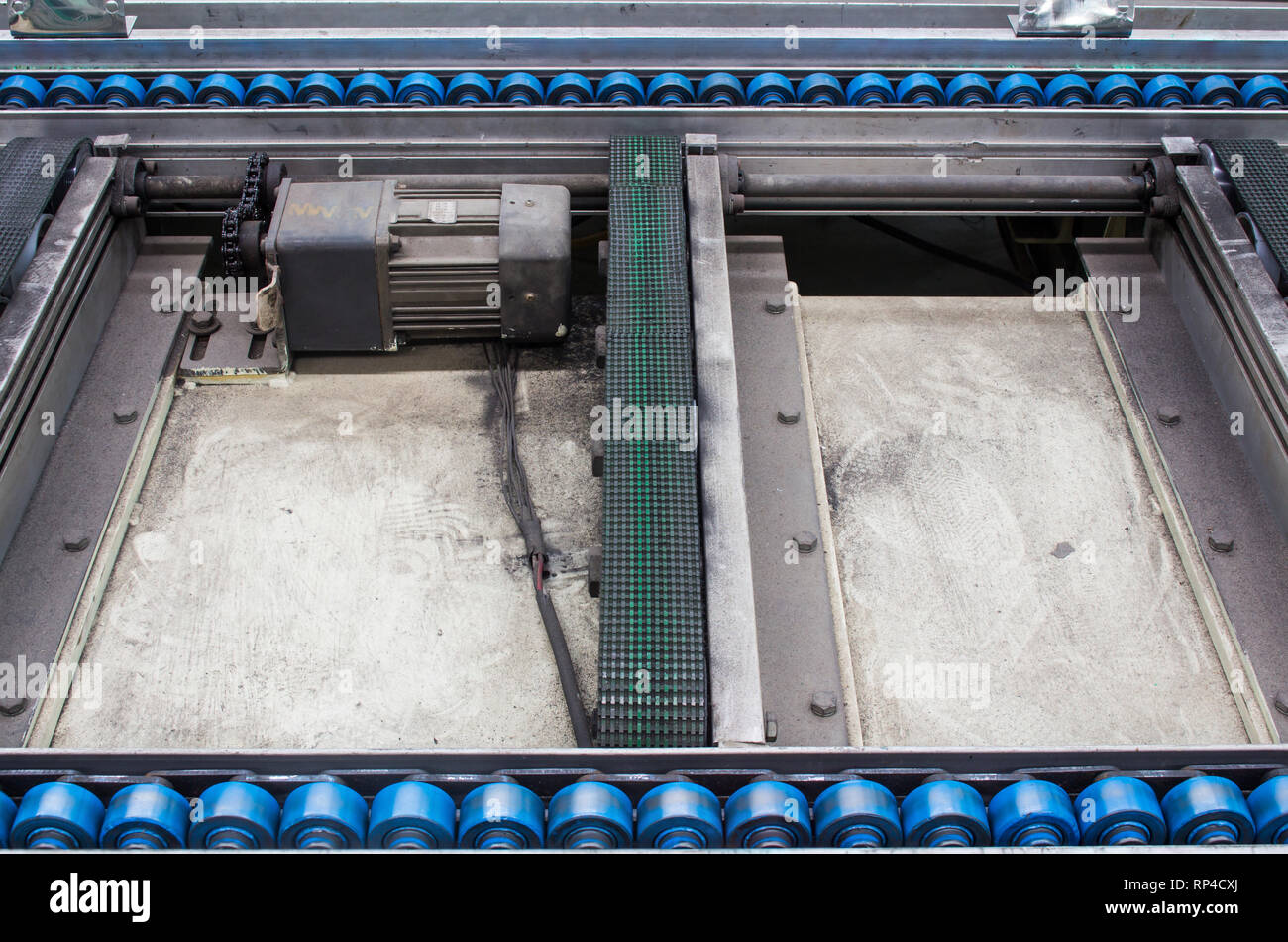 Conveyor belt, production line of the factory Stock Photo - Alamy
