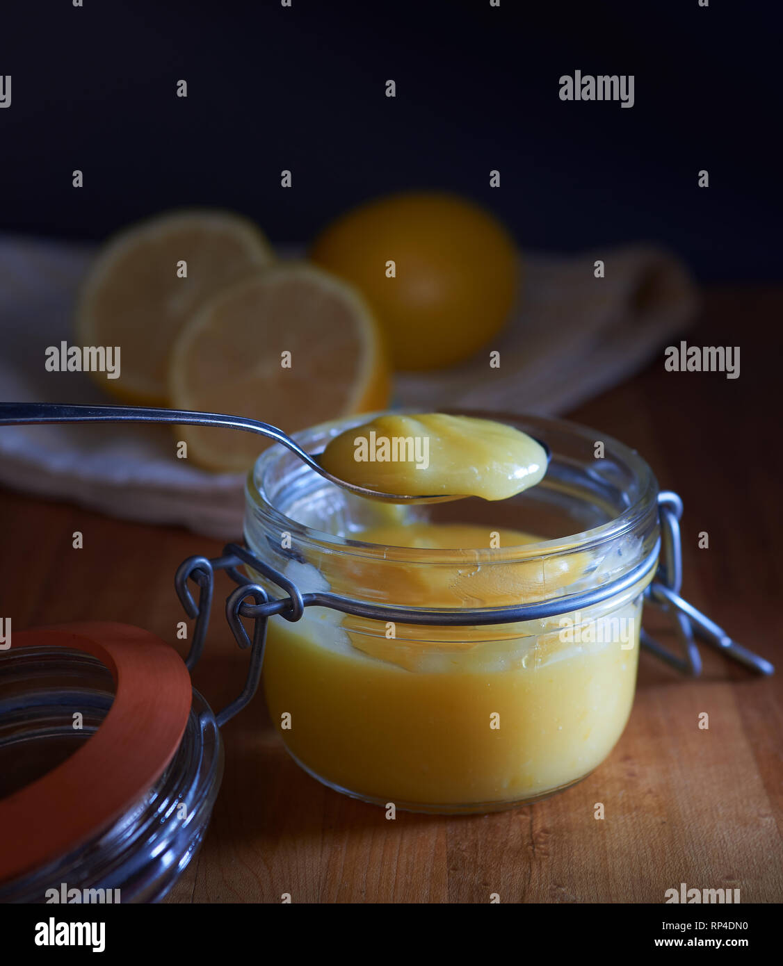 Spoon in curd hi-res stock photography and images - Alamy