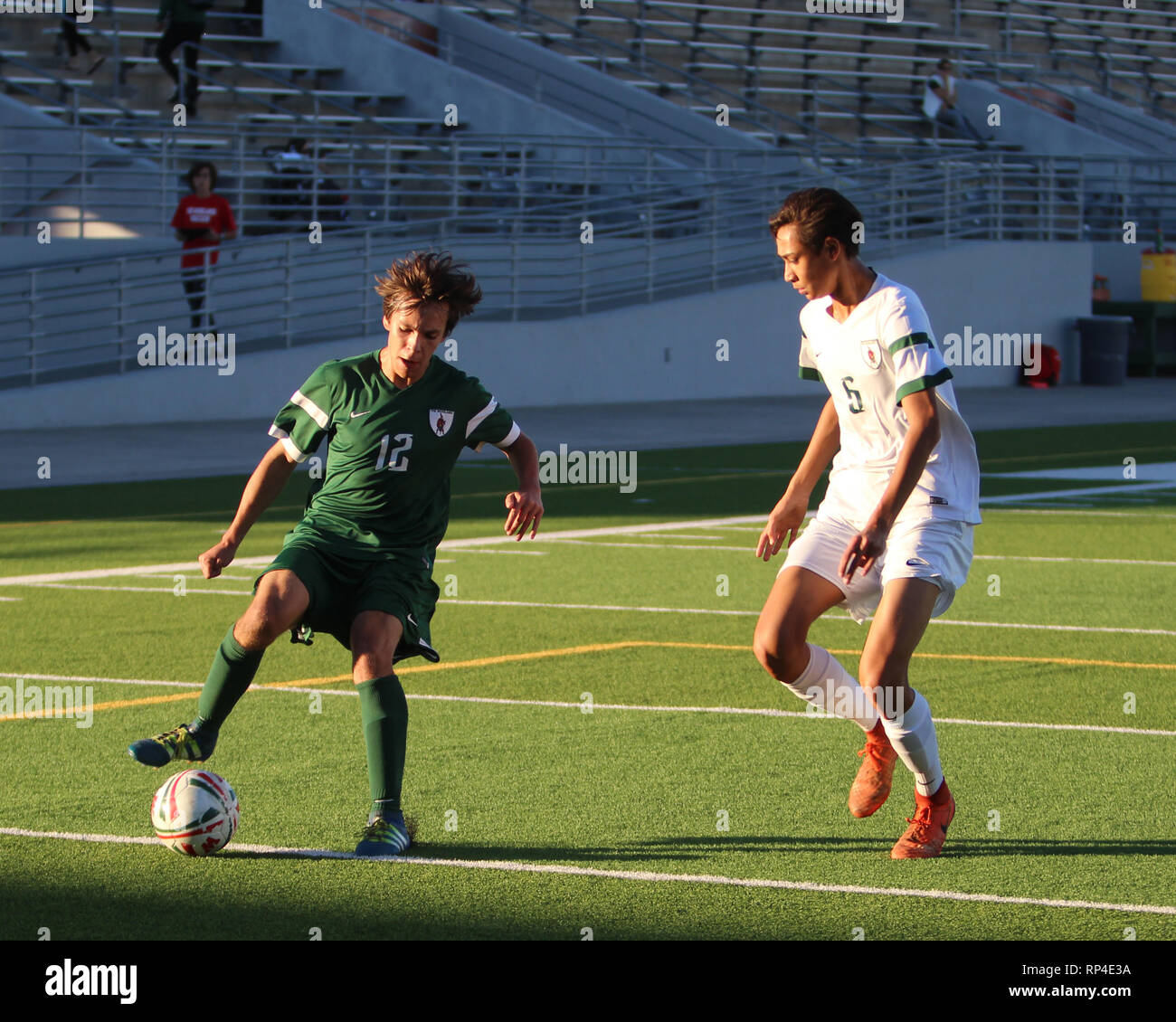 Soccer player dribbling ball hi-res stock photography and images - Alamy
