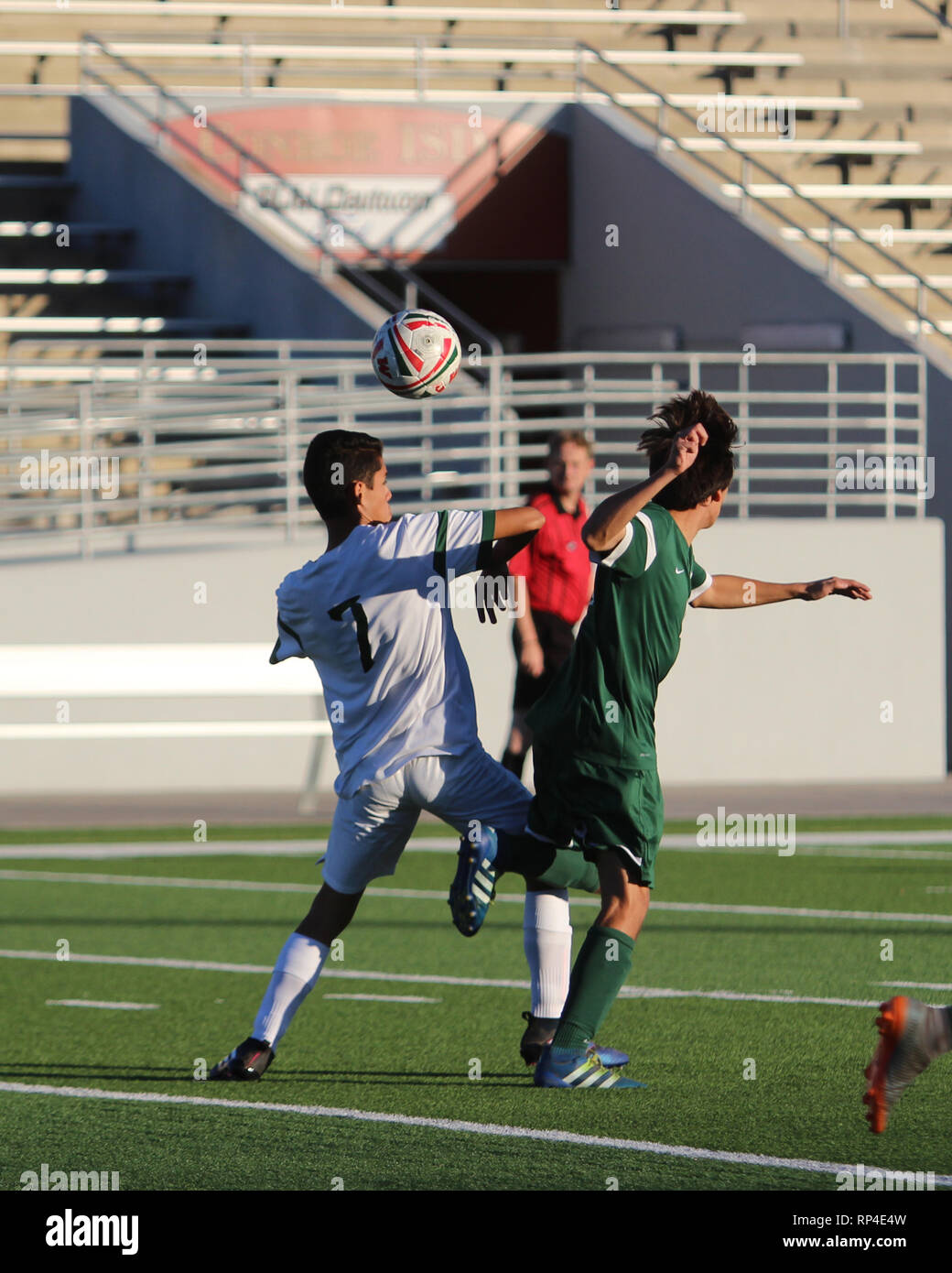 Two boys fighting in school hi-res stock photography and images - Alamy