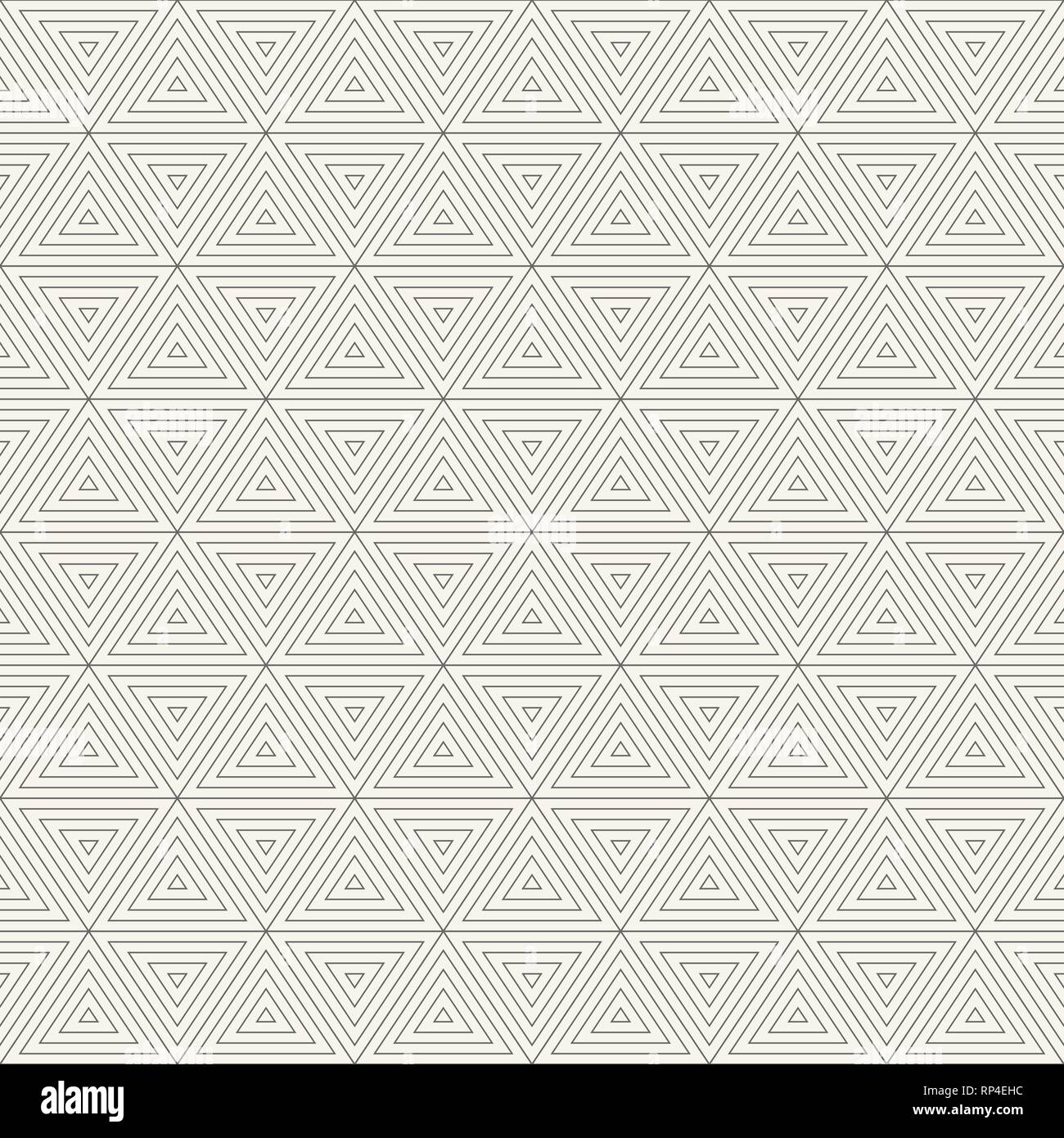 Abstract geometric simple pattern of triangles. Modern stylish texture ...