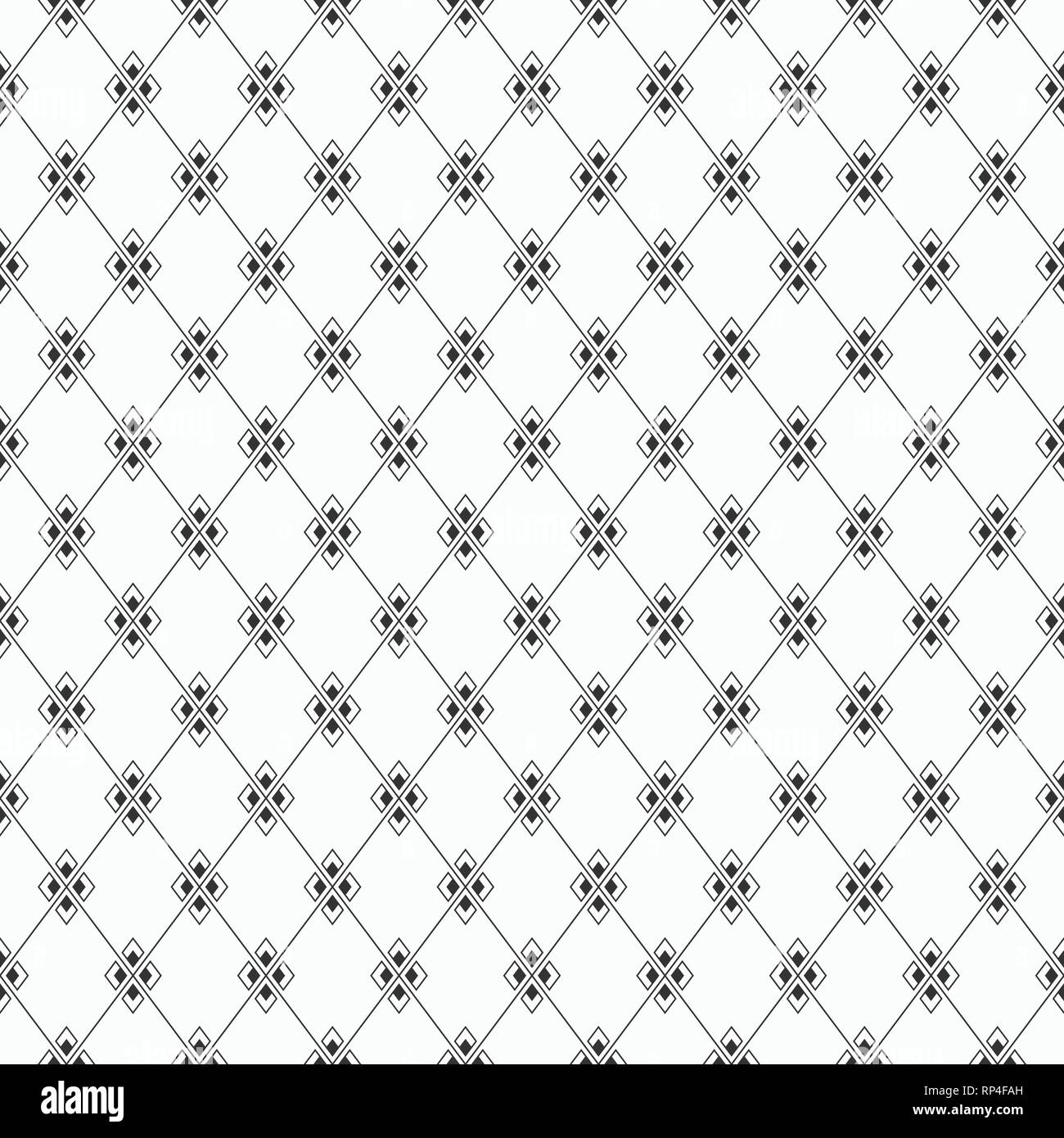 Abstract seamless pattern. Regularly repeating geometrical tiles of rhombuses. Modern stylish ...