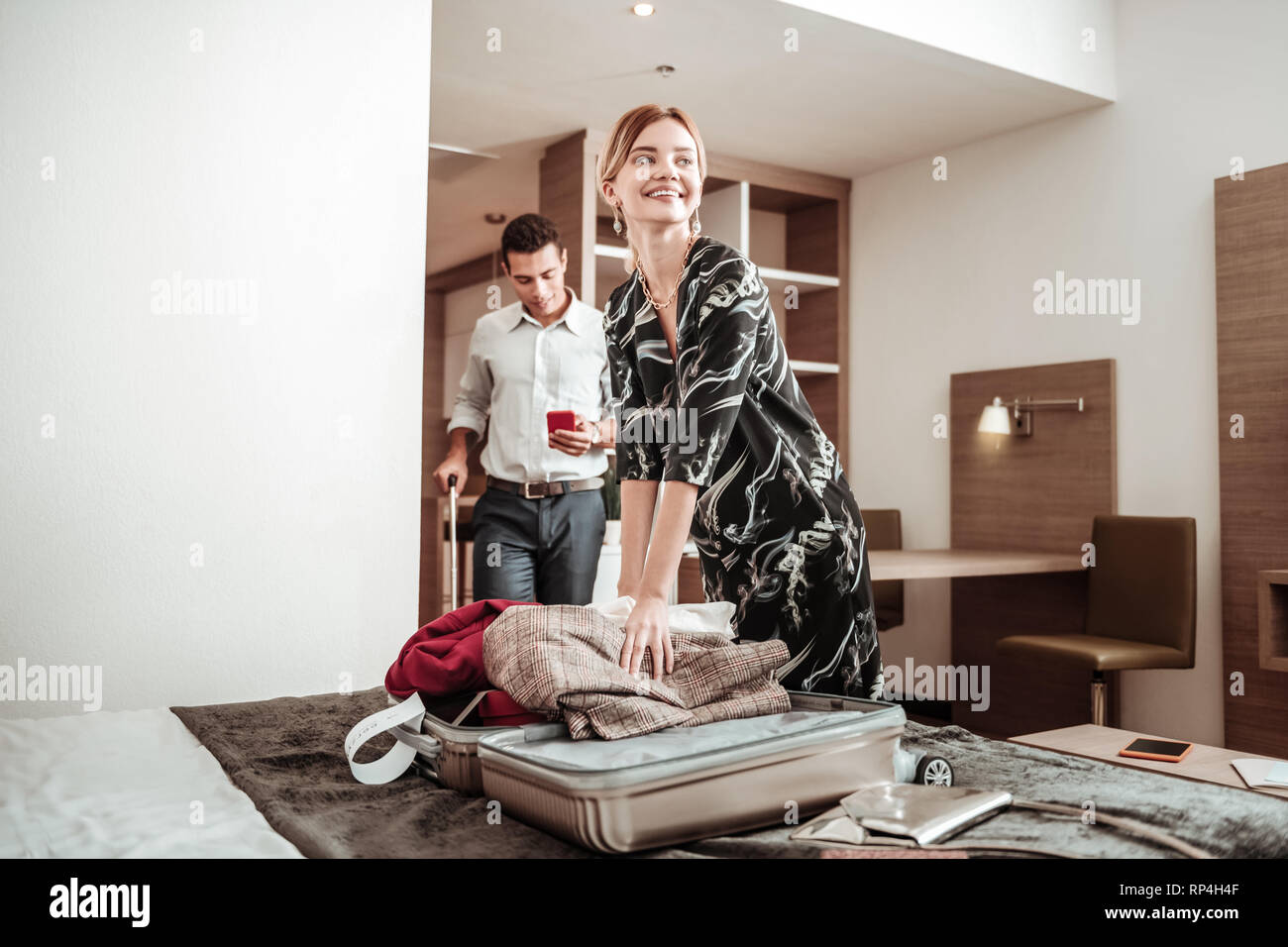 Woman taking clothes off hi-res stock photography and images - Alamy