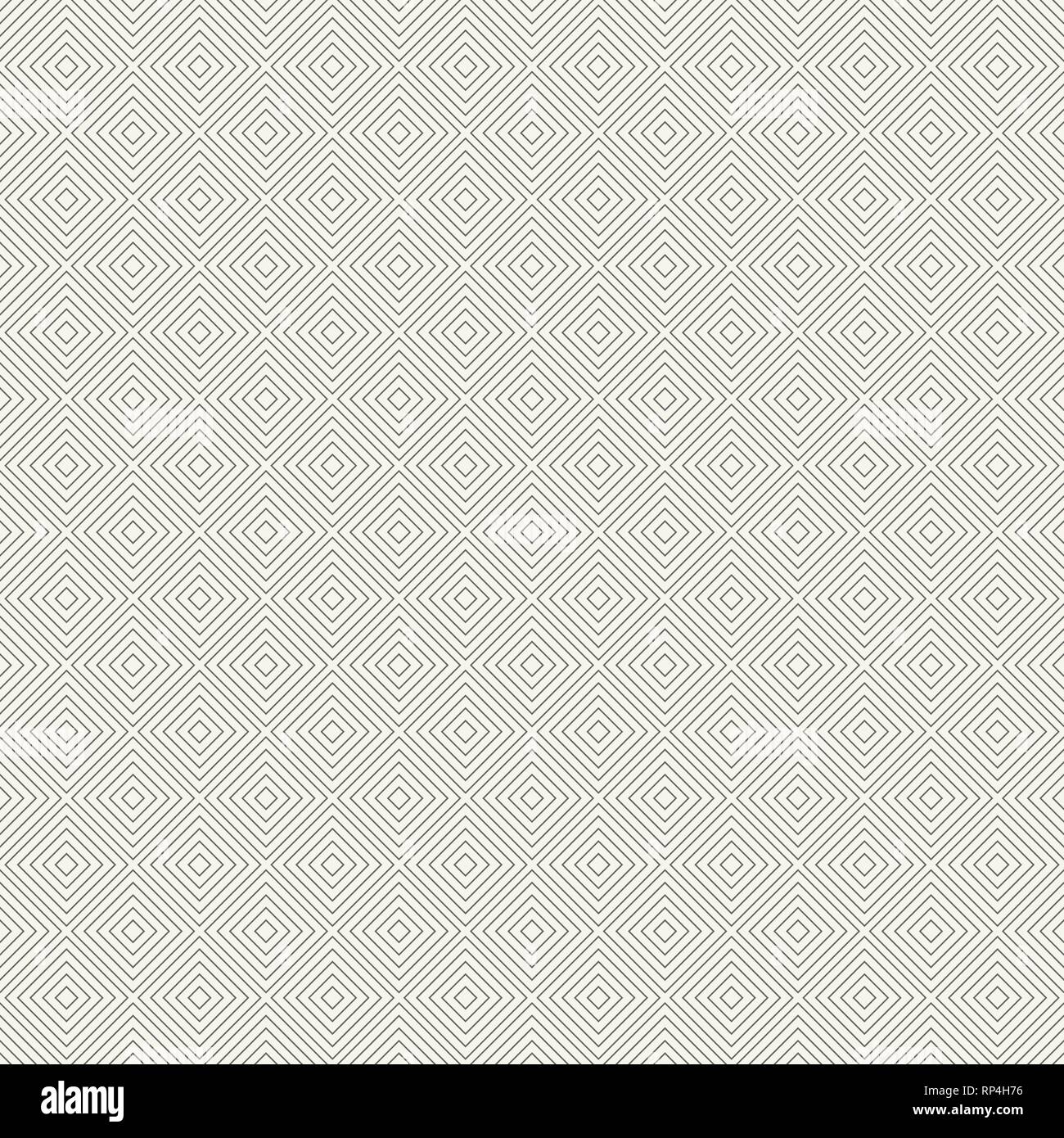 Vector seamless pattern. Regularly repeating geometric tiles of rhombuses. Abstract geometric ...