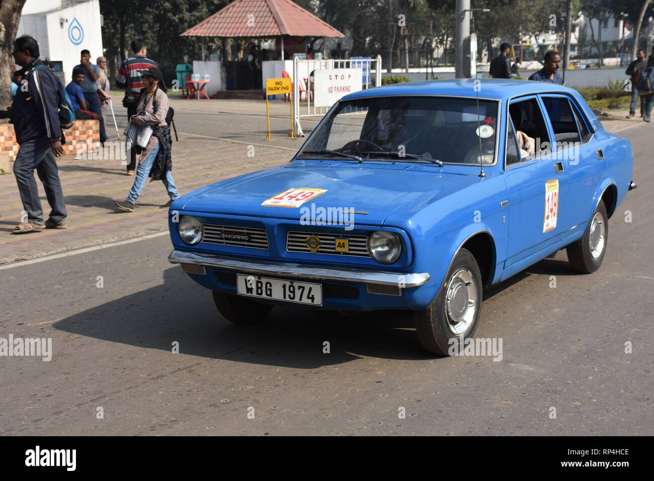 1972 Morris Marina car with 1 hp and 4 cylinder engine. WBG 1974 India ...