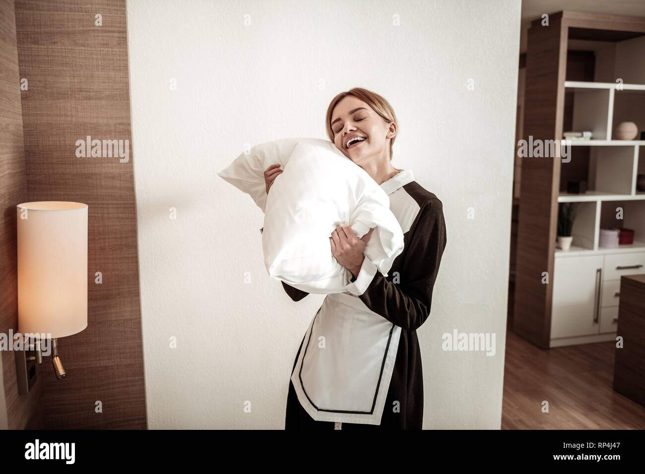 Funny housekeeper hi-res stock photography and images - Alamy