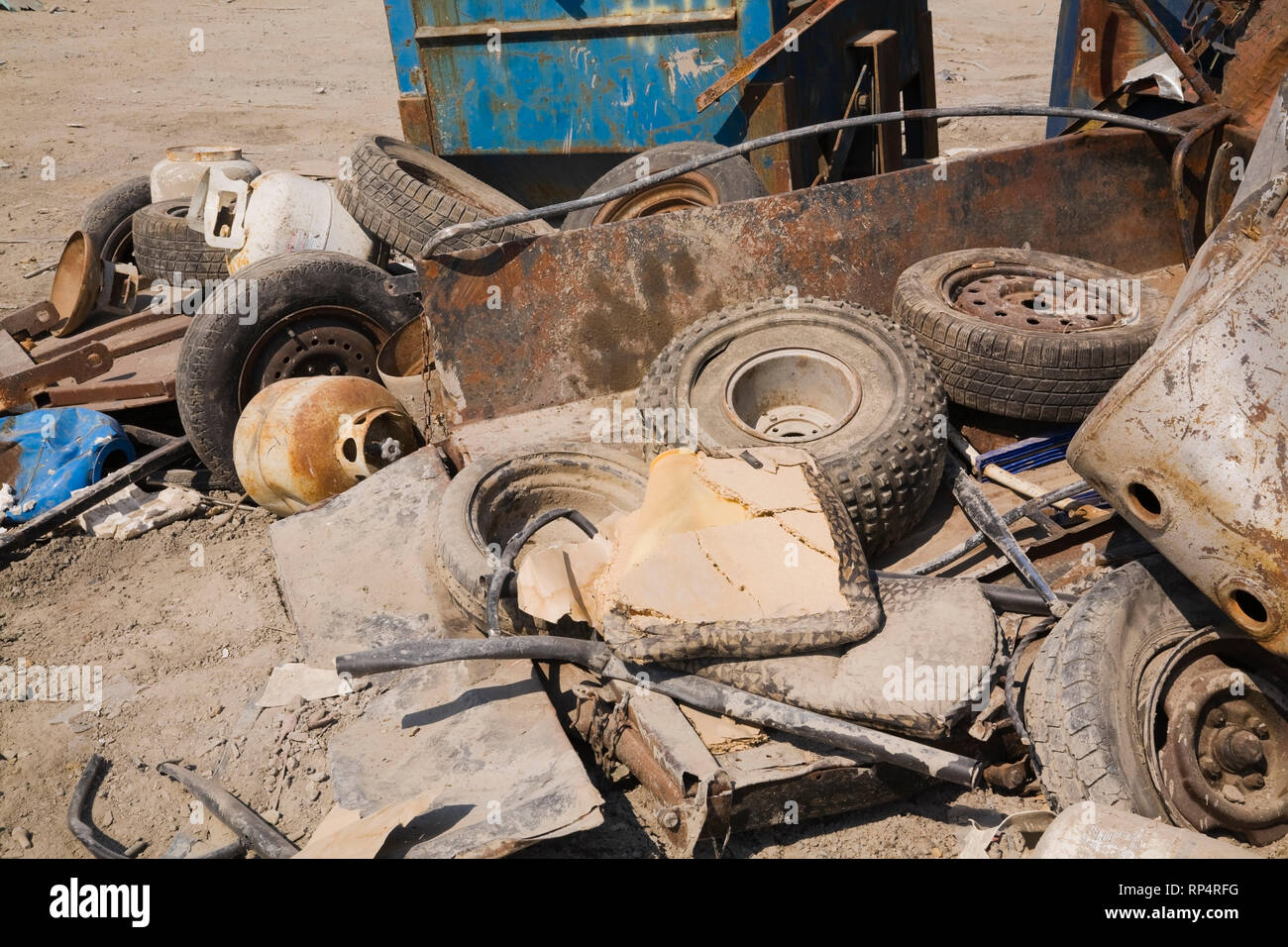 Discarded tanks hi-res stock photography and images - Alamy