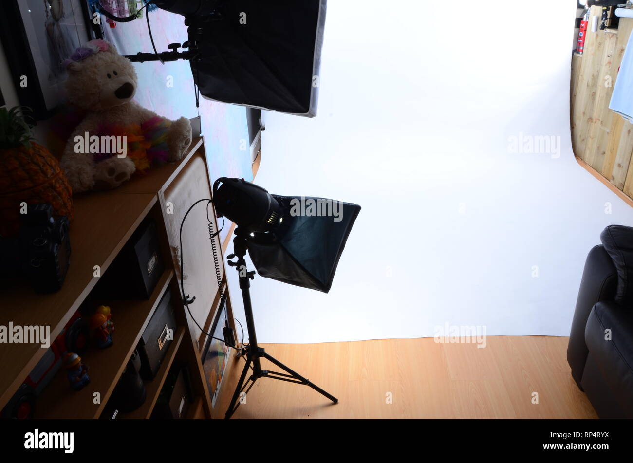 small photography studio Stock Photo - Alamy