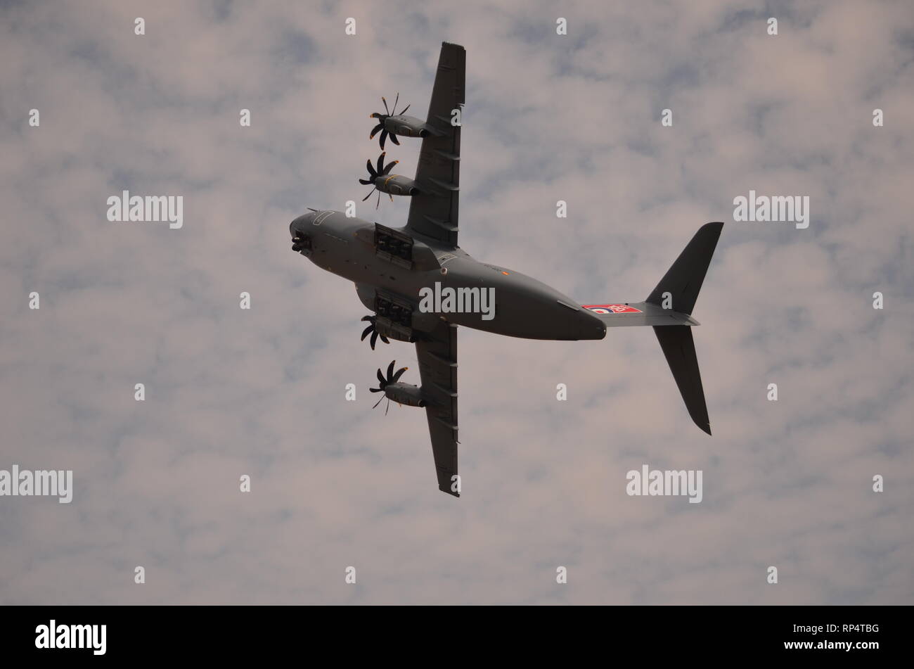 American four engine turboprop military transport aircraft hi-res stock ...