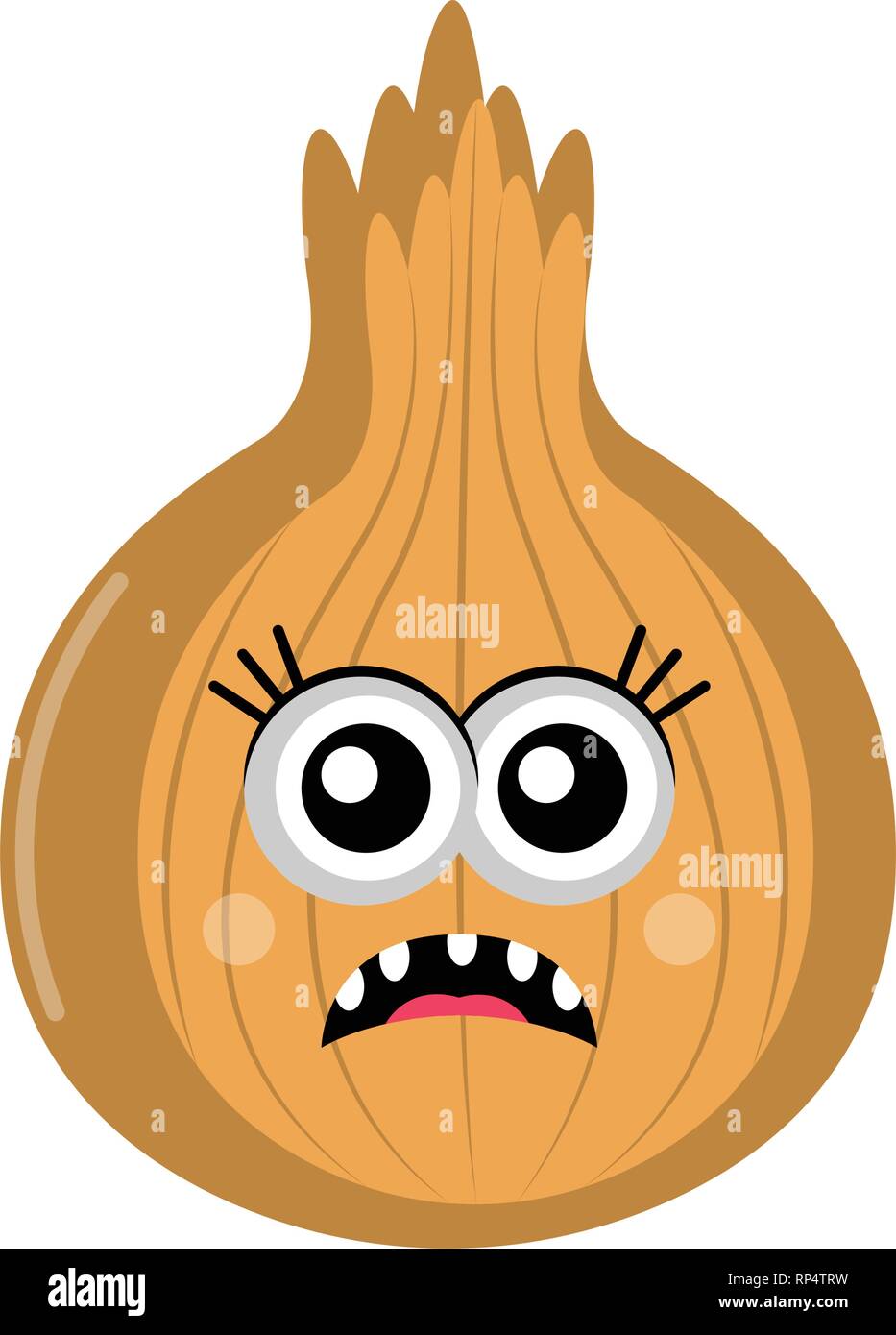 Depressed Onion Emoticon