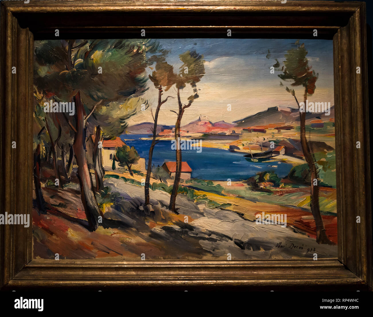 Painting 'Sibenik', 1932, Vladimir Becic retrospective exhibition ...