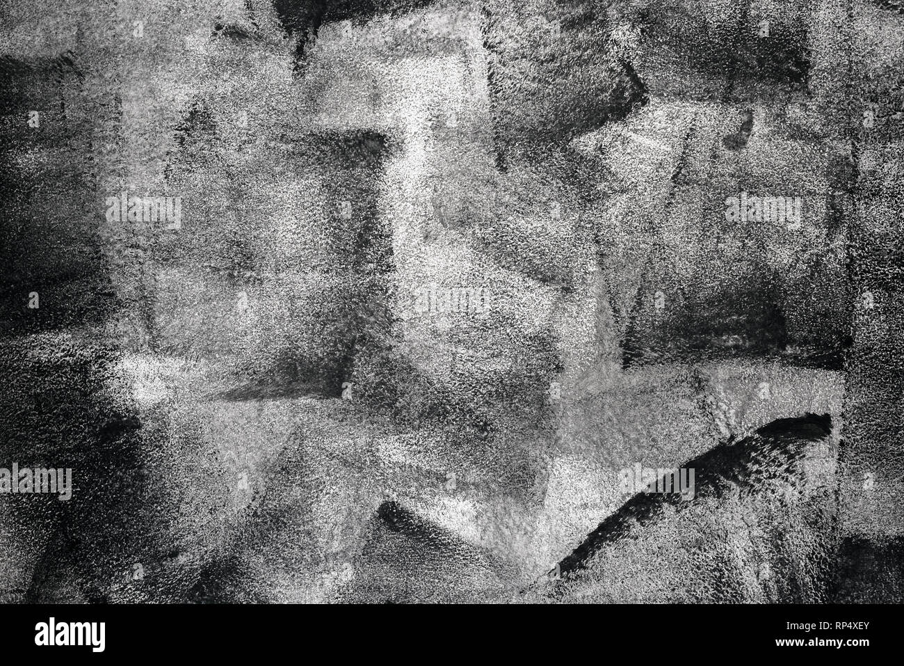 Grunge wall surface texture, abstract background made with random brush ...