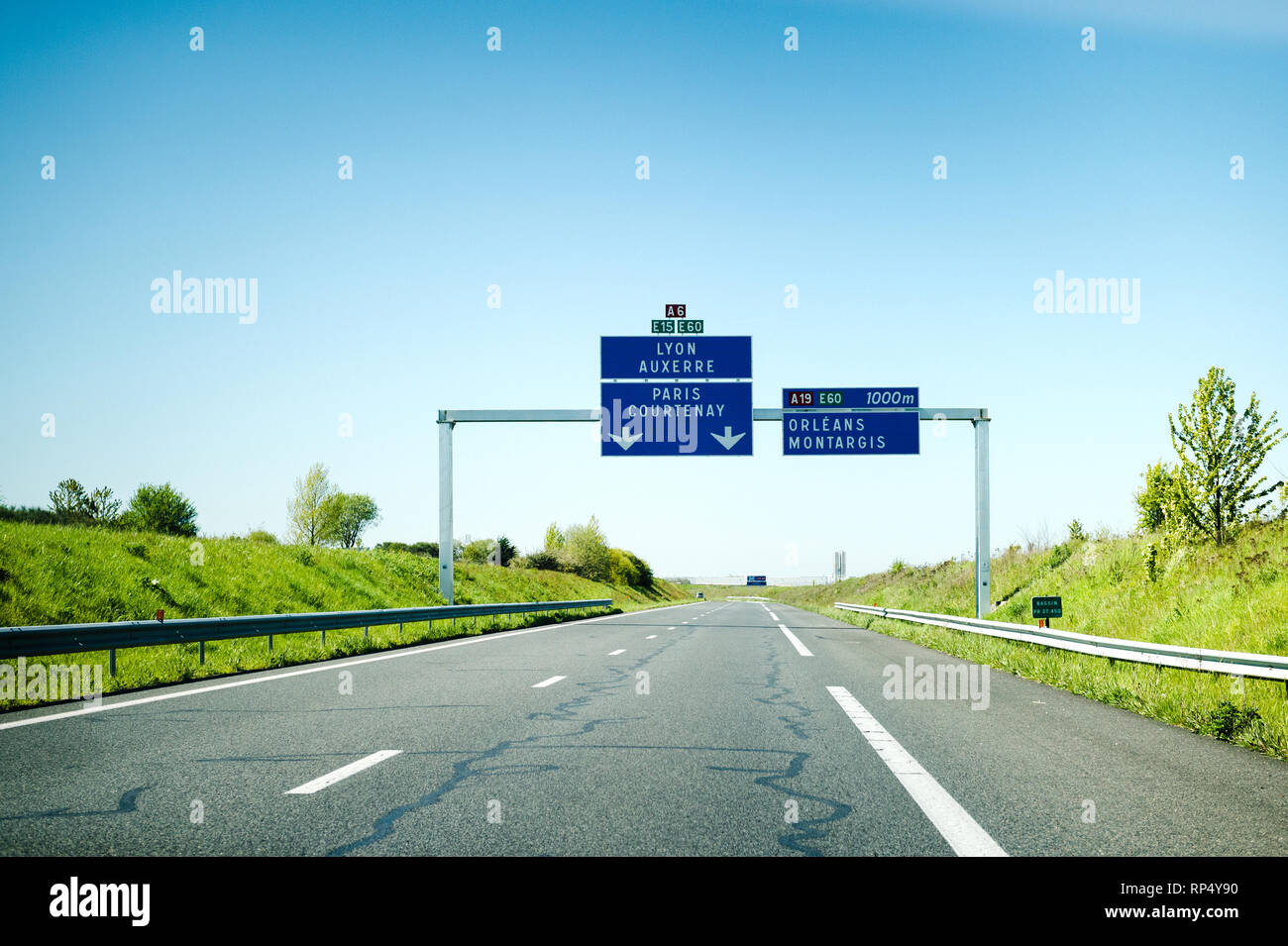French Motorway Sign High Resolution Stock Photography and Images - Alamy
