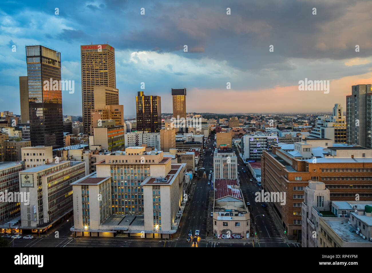 Johannesburg cityscape hi-res stock photography and images - Alamy