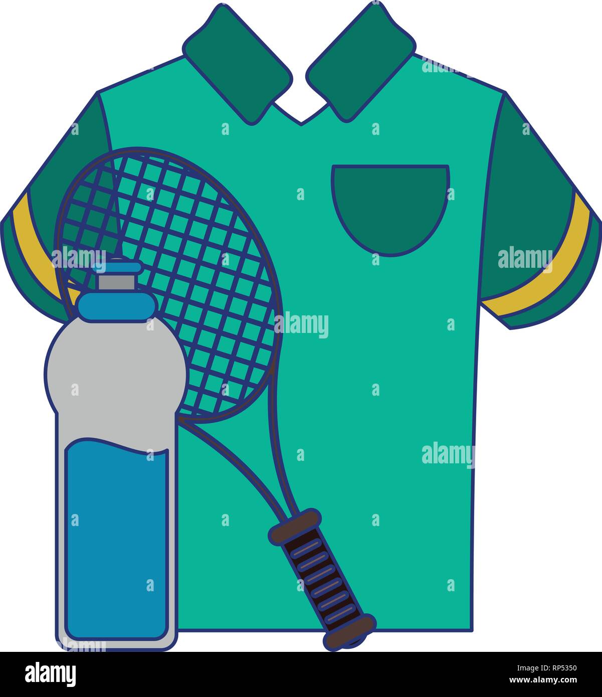 Water tennis Stock Vector Images - Alamy